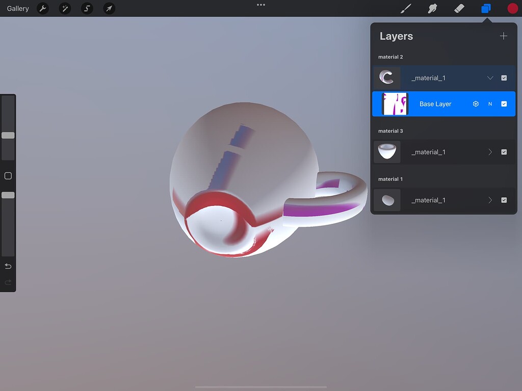 Tips & tricks for importing models into Procreate - General Discussion - uMake - Forums